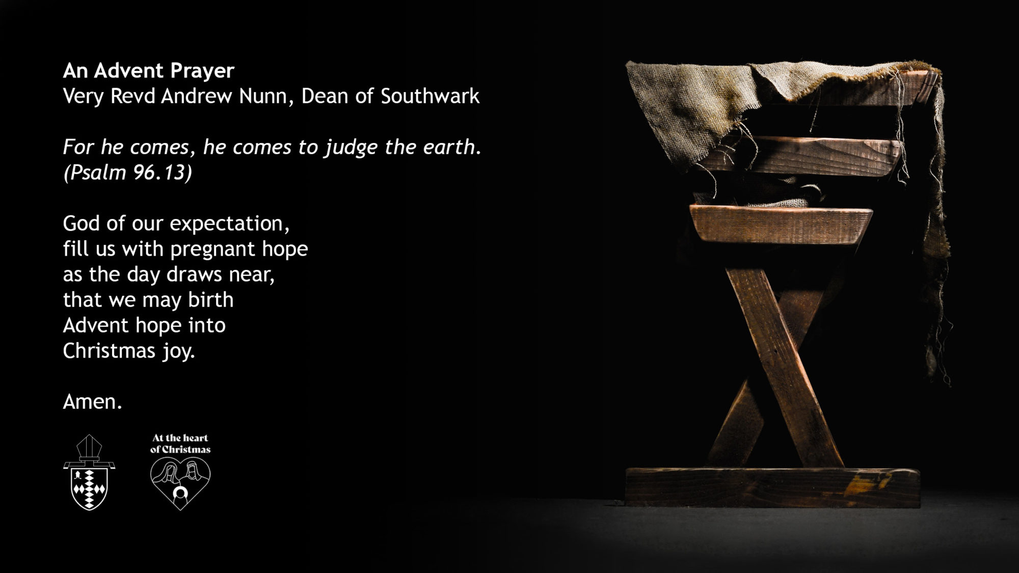 An Advent Prayer by the Dean of Southwark, Very Revd Andrew Nunn - The ...